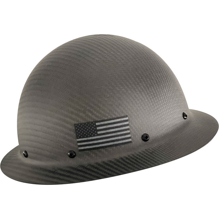 Limited CC™ Carbon Fiber Hard Hat : Full Brim USA Flag – Cerious Composites