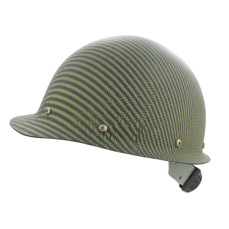 CC™ Carbon/Yellow Kevlar® Hard Hat : Cap Style – Cerious Composites